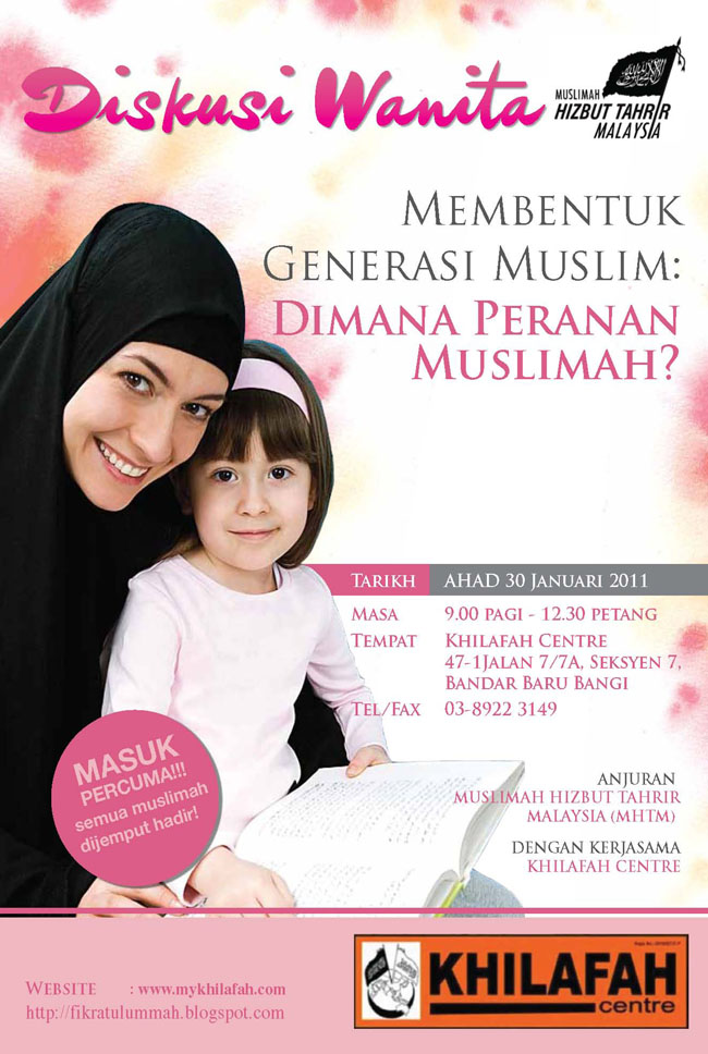 Diskusi Wanita, Januari 2011: Membentuk Generasi Muslim - Dimana ...
